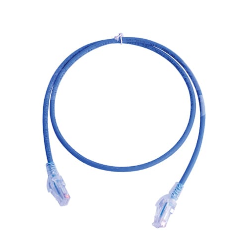 SIEMON PATCH CORD UTP SKINNY CAT 6 AZUL - CDC-GT.COM
